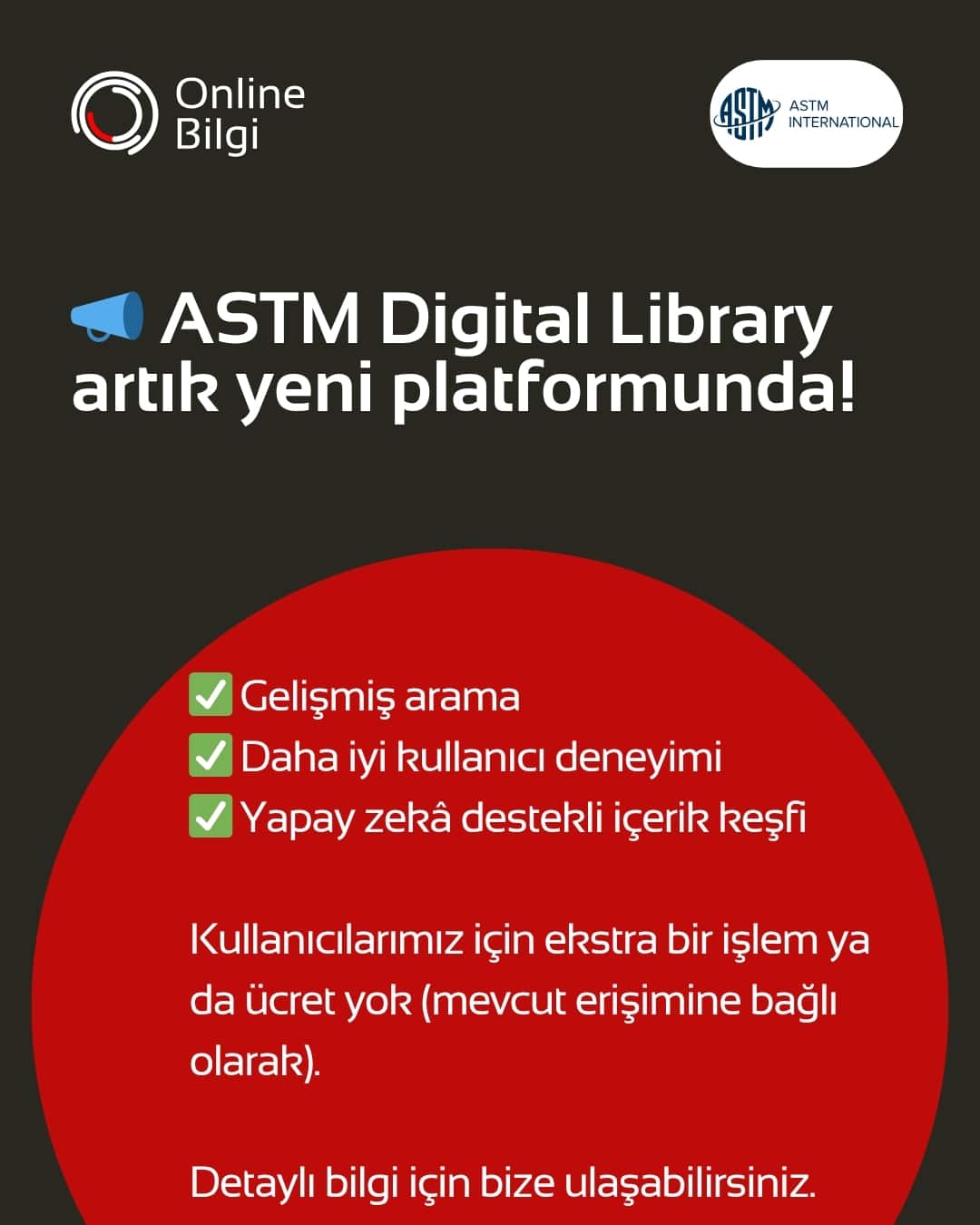 ASTM Digital Library İçeriklerine Erişimde Önemli Duyuru - Online Bilgi ...